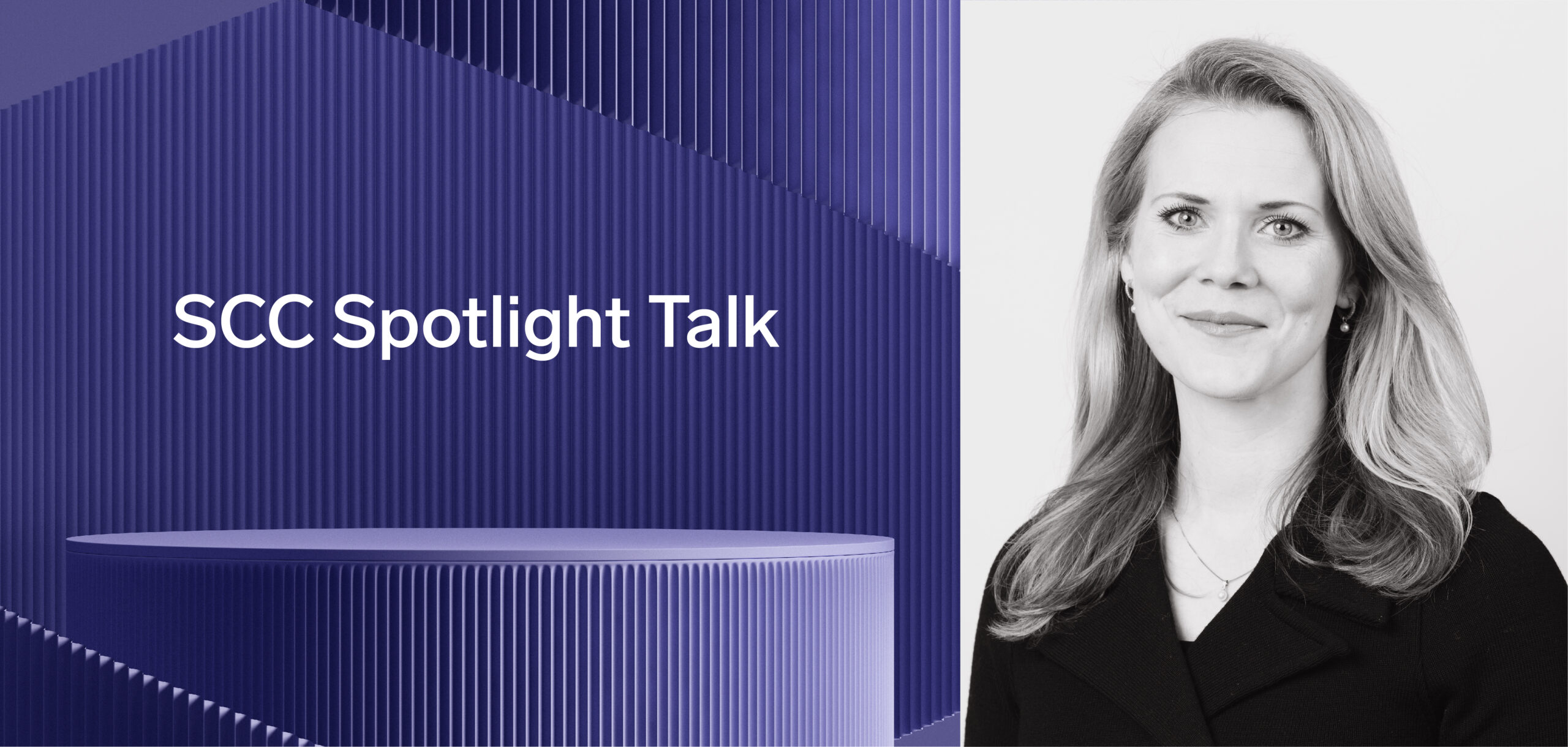 SCC Spotlight Talk: Filippa Exelin - SCC Arbitration Institute