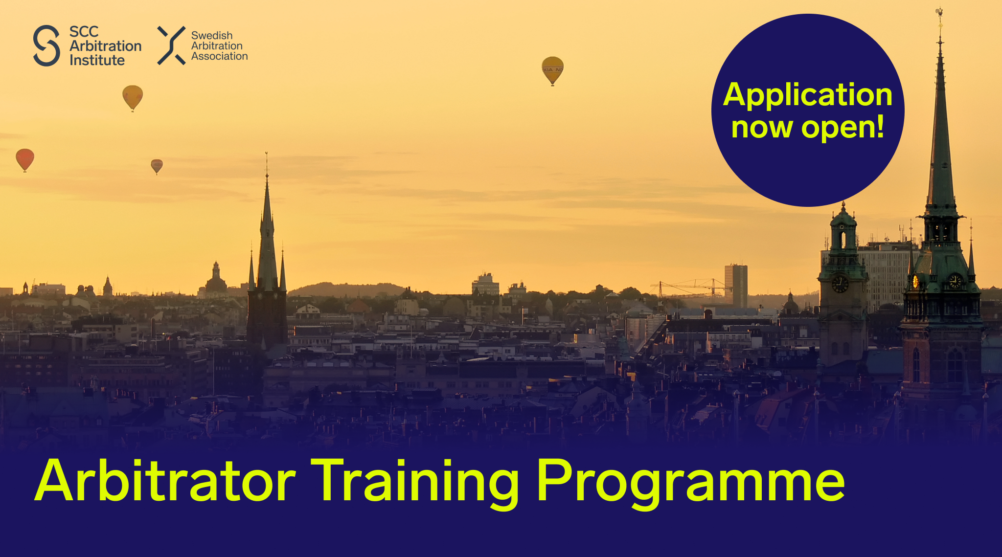 Applications now open: Arbitrator Training Programme in Swedish 2026 ...